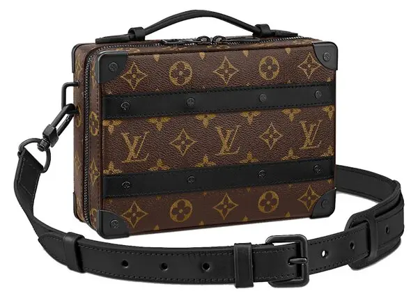 LOUIS VUITTON Handle Soft Trunk Monogram Macassar