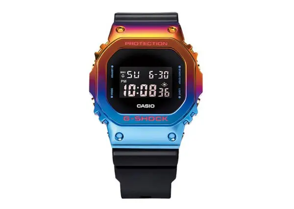 Casio G-shock Digital Watch - Stainless Steel