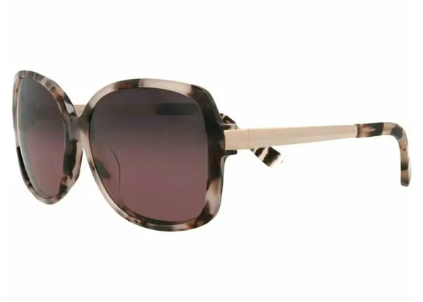 Maui Jim Round Frame Sunglasses - Tortoise/rose/gold