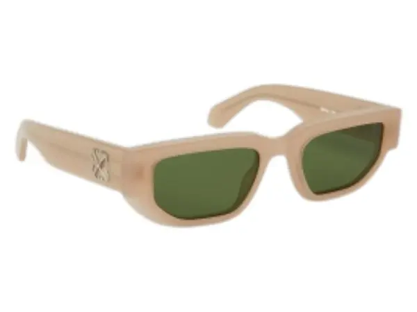 Off-White Greeley Sunglasses - Beige Green (oeri115s24pla0011755/fr)