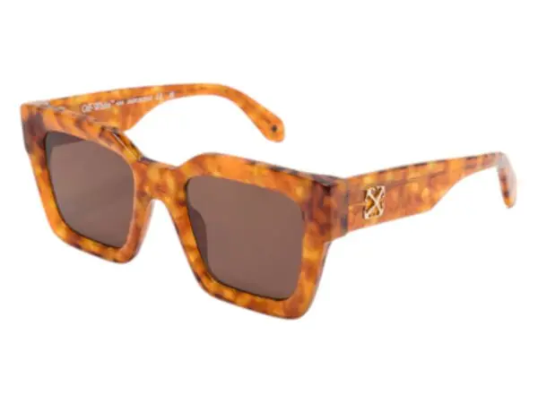 Off-White Jackson Sunglasses - Light Havana Brown (oeri13if24pla0016d64/fr)