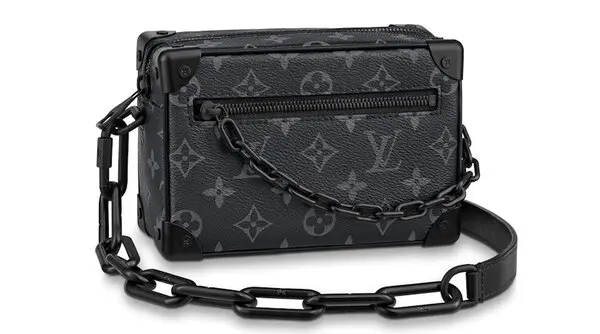 LOUIS VUITTON Mini Soft Trunk Monogram Eclipse - Black