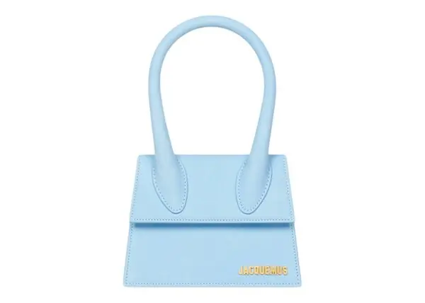 Jacquemus Le Chiquito Moyen Signature Handbag - Light Blue