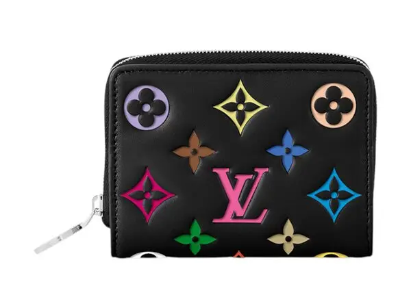 LOUIS VUITTON X Takashi Murakami Lou Wallet - Black Multicolored