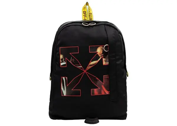 Off-White Caravaggio Easy Backpack - Black/red