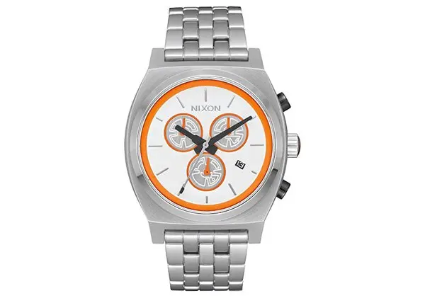 Nixon The Time Teller Chrono - Stainless Steel