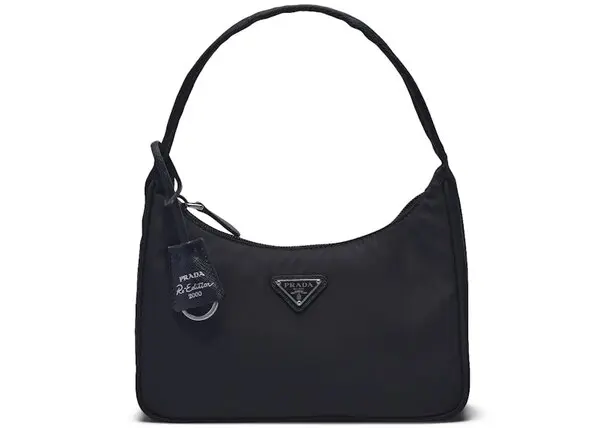 Prada Re-edition 2000 Mini Bag - Black