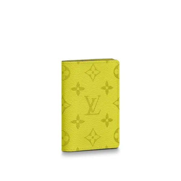 LOUIS VUITTON Pocket Organizer Monogram Bahia - Yellow
