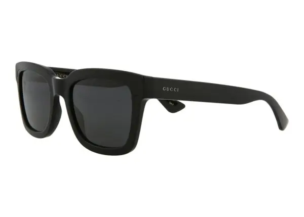 Gucci Square Sunglasses - Black/smoke (gg0001sn/30013210