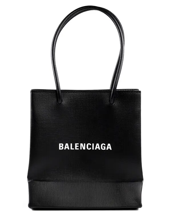 Balenciaga Xx Small Shopping Tote Bag - Black