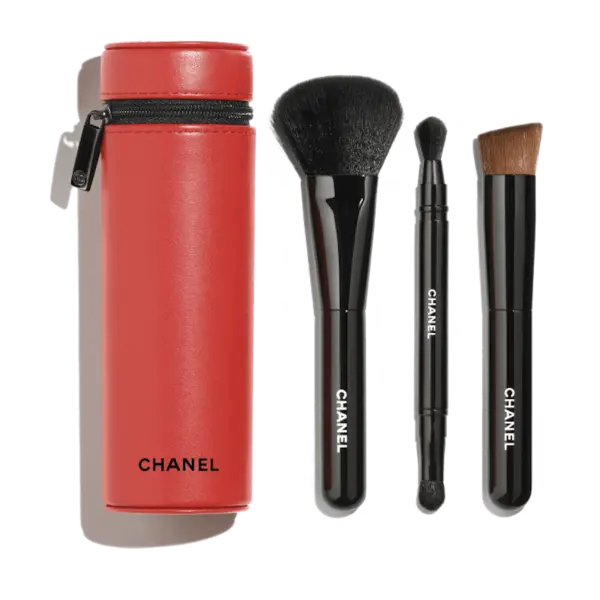Chanel Codes Couleur Limitededition Collection Of 3 Essential Brushes - 121/première Dame