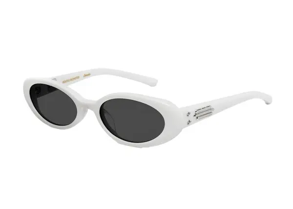 GENTLE MONSTER Jennie Hush Sunglasses - White/gray (w2)