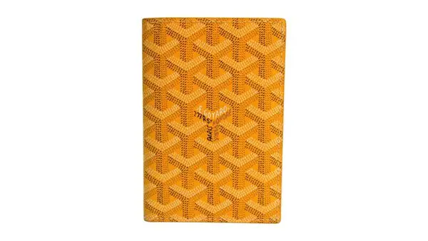 Goyard Grenelle Passport Cover - Yellow