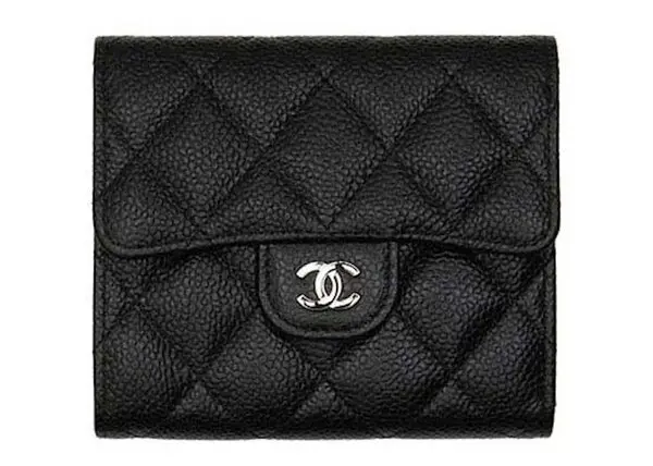 Chanel Classic Small Flap Wallet - Black (ap0231)