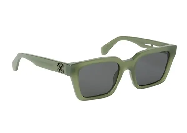 Off-White Branson Sunglasses - Olive/dark Grey (oeri111s24pla0015707/fr)