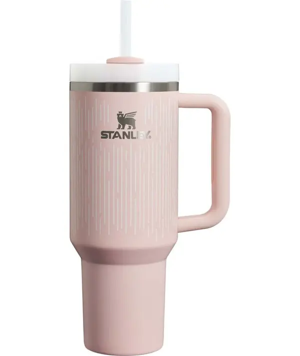 STANLEY The Clean Slate Flowstate Quencher 40oz Tumbler - Soft Rain Bloom