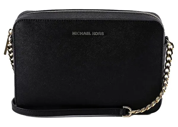 Michael Kors Leather Shoulder Bag - Black
