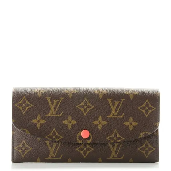 LOUIS VUITTON Wallet Emilie Monogram - Poppy