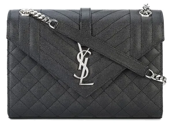Saint Laurent Envelope Medium Bag Grain De Poudre