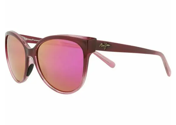 Maui Jim Cat Eye Sunglasses - Burgundy/sunrise (p537