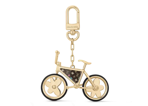 LOUIS VUITTON By Tyler, The Creator Monogram Craggy Bike Bag Charm - Gold/color