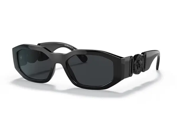 Versace Maxi Medusa Biggie Sunglasses 53 53 - Black/dark Grey (ve4361/536087