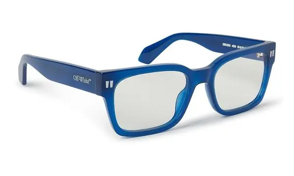 Off-White Style 53 Eyeglasses - Blue/clear Lens (oerj053s24pla0014500/fr)