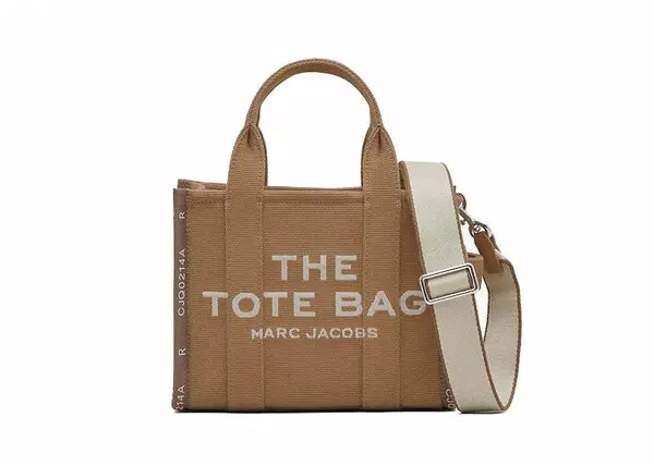 Marc Jacobs The Jacquard Small Tote Bag - Camel