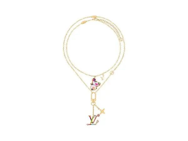 LOUIS VUITTON X Takashi Murakami Superflat Necklace - Multicolor