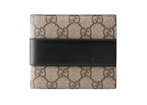 Gucci Gg Supreme Wallet - Beige/ebony