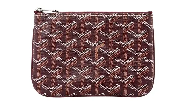 Goyard Senat Mini Pouch - Burgundy