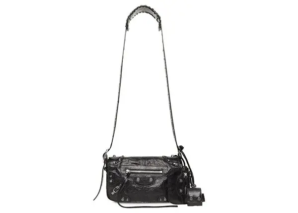 Balenciaga Le Cagole Xs Flap Bag - Black