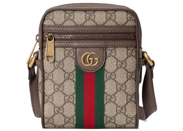 Gucci Ophidia Gg Shoulder Bag - Beige/ebony