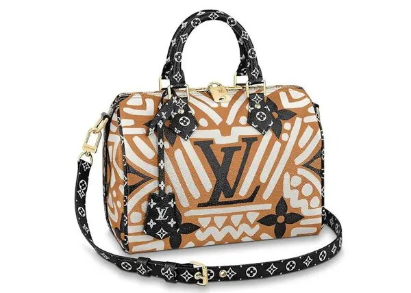 LOUIS VUITTON Speedy Bandouliere 25 Crafty - Caramel/cream