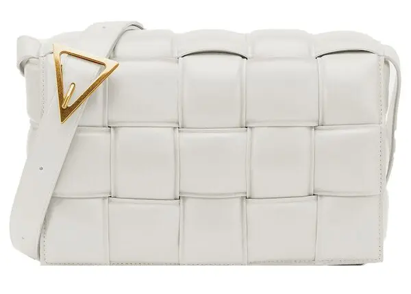 Bottega Veneta Padded Cassette Bag - Chalk
