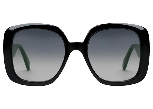 Gucci Square Sunglasses With Web - Black (623884 J1691 1013)
