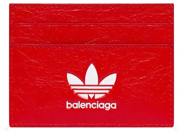 Balenciaga X Adidas Card Holder - Red