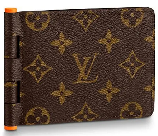 LOUIS VUITTON Ple Wallet Monogram Solar Ray Orange - Brown