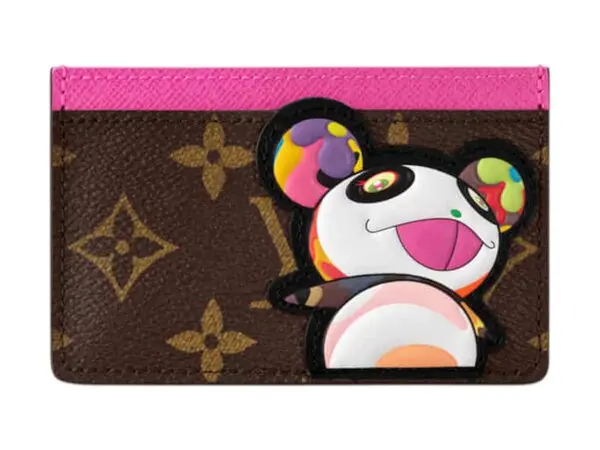 LOUIS VUITTON X Takashi Murakami Panda Card Holder - Monogram
