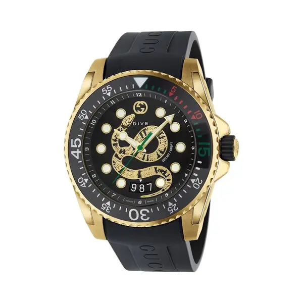 Gucci Dive Watch - Yellow Gold
