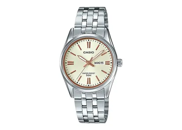 Casio Analog Watch - Stainless Steel