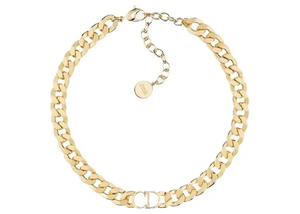 Dior Danseuse Etoile Choker Necklace - Gold Finish