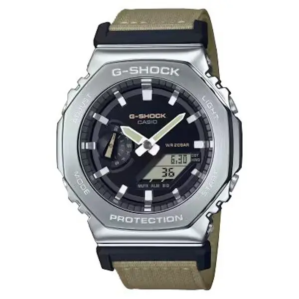 Casio G-shock Gm2100c-5a Watch - Stainless Steel