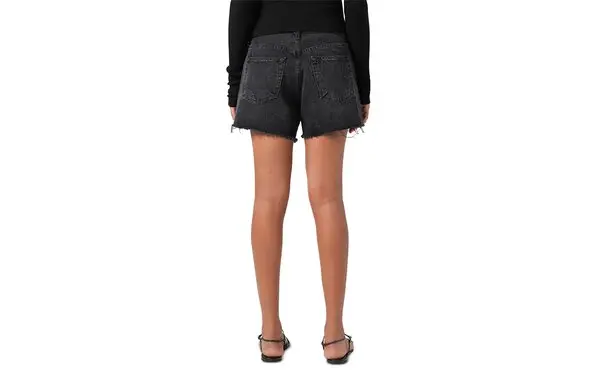 AGOLDE Parker Cutoff Shorts - Fright