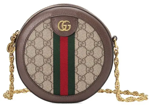 Gucci Ophidia Mini Gg Round Shoulder Bag