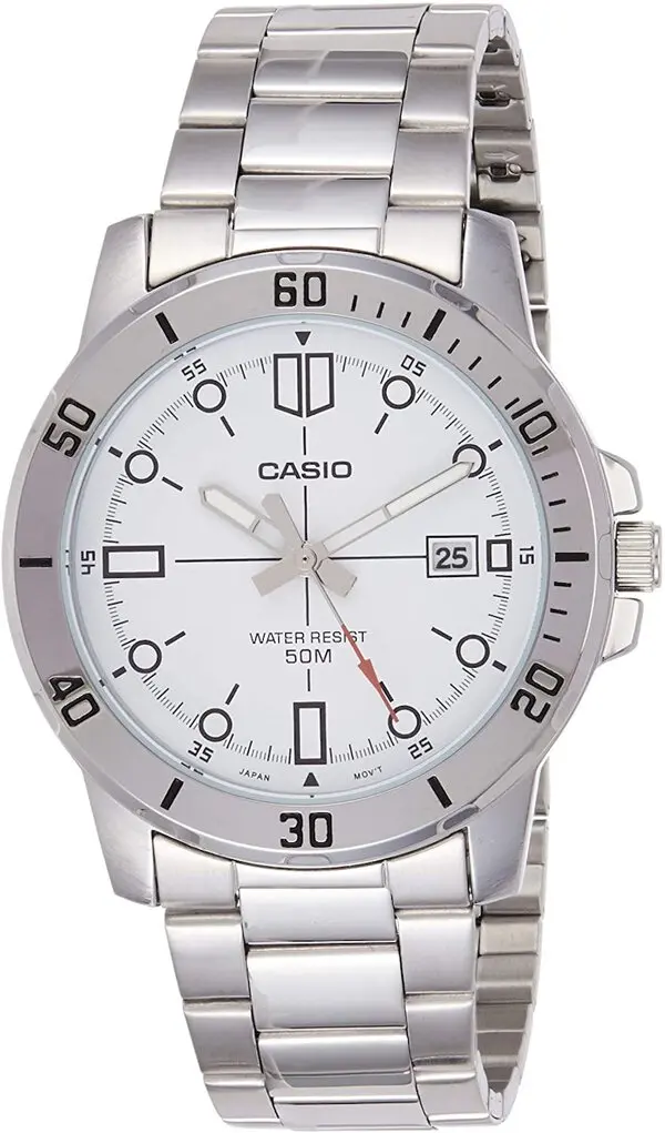 Casio Analog Bracelet Watch - Stainless Steel