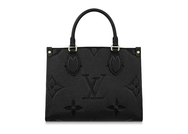 LOUIS VUITTON Onthego Empreinte Pm Bag - Black