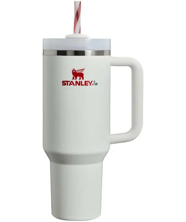 STANLEY Mistletoe Twist Quencher 40oz Tumbler - White