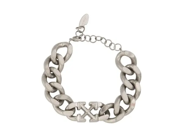 Off-White Og Arrow Chain Bracelet - Silver
