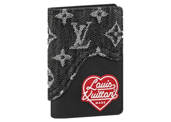 LOUIS VUITTON X Nigo Pocket Organizer Monogram - Black